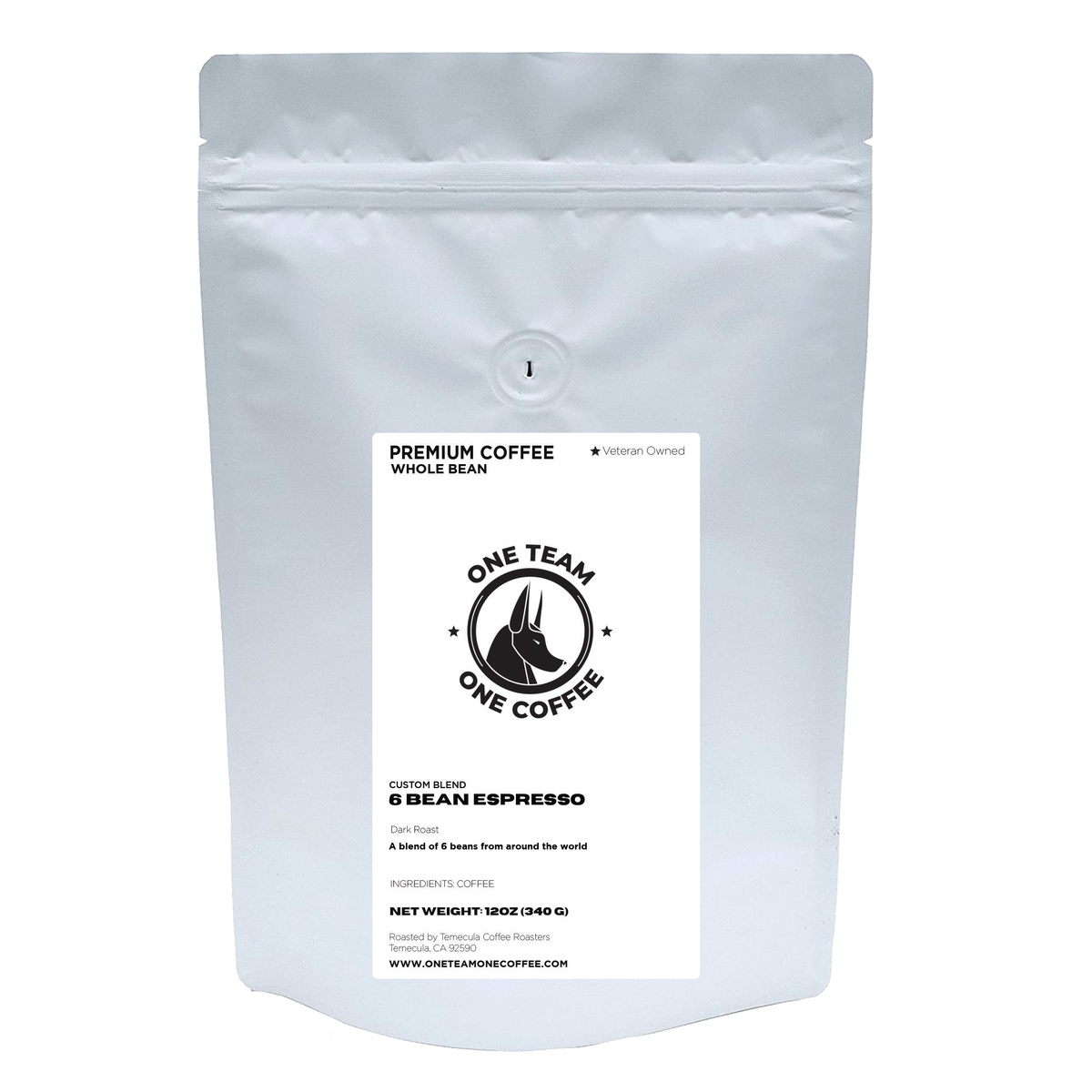 6 Bean Espresso – One Team One Coffee